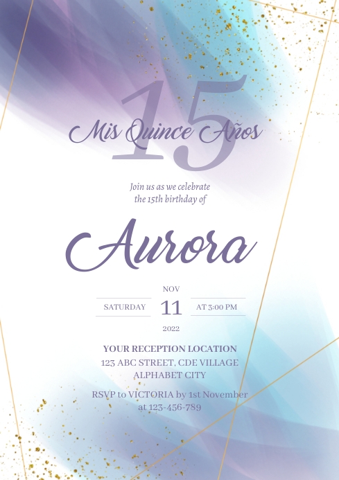 Birthday Invitation Template | PosterMyWall