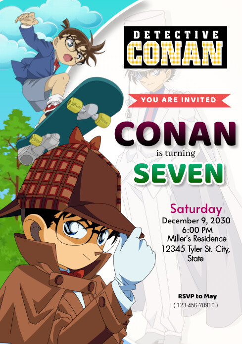 Copy of birthday invitations a4 | PosterMyWall