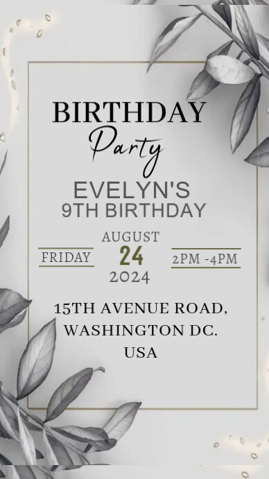 Birthday invite design Template | PosterMyWall