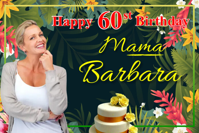 Birthday Layout Template | PosterMyWall