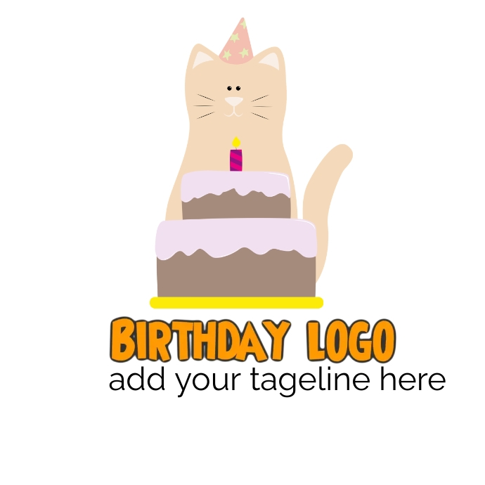 birthday logo Template | PosterMyWall