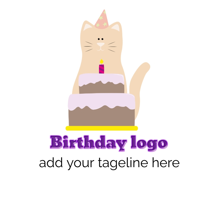 Birthday logo Template | PosterMyWall