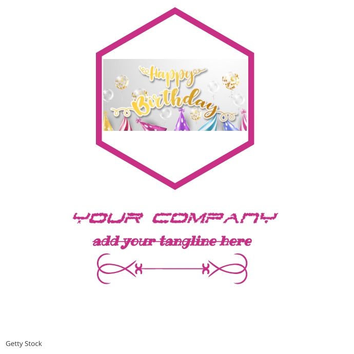 Birthday Logo Template | PosterMyWall
