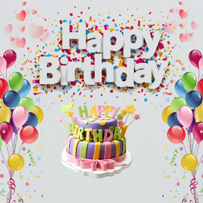 Birthday logo Template | PosterMyWall