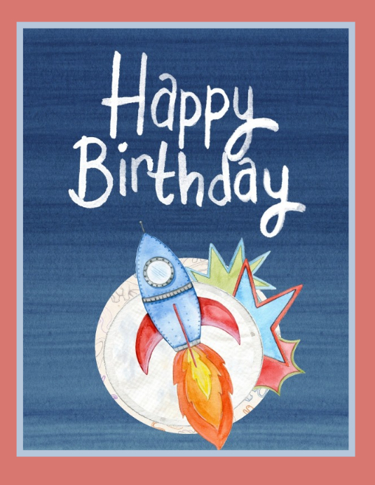 Birthday Message Template | PosterMyWall