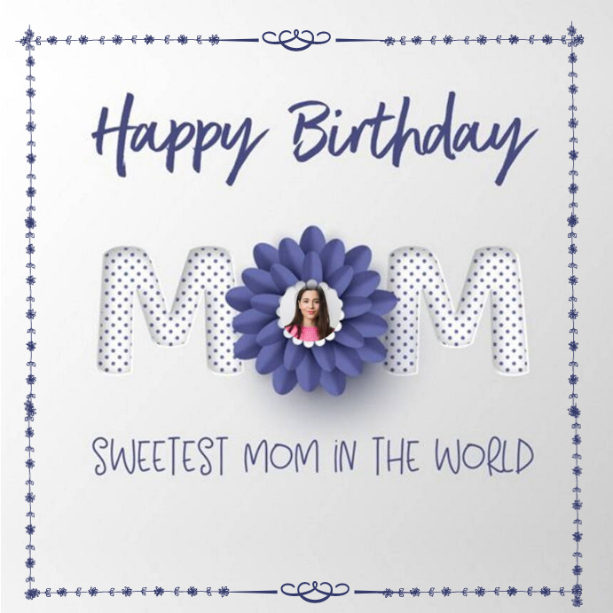 Copy of birthday mom | PosterMyWall