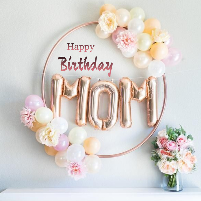 Gelukkige Verjaardag Mama Ecard