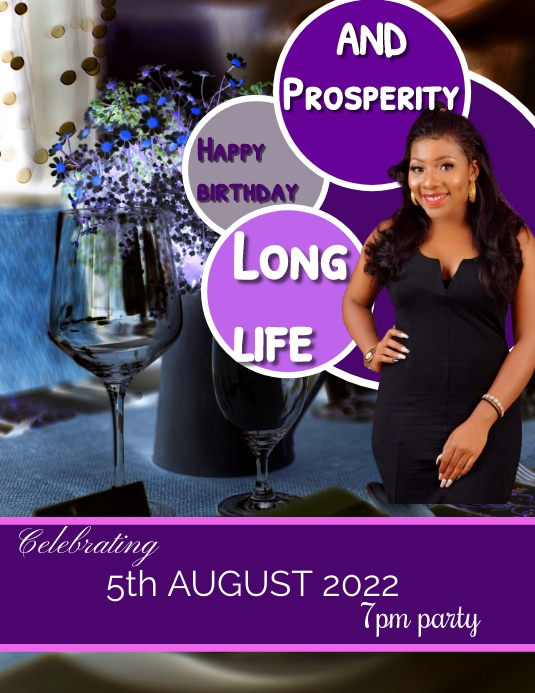 Birthday p Template | PosterMyWall