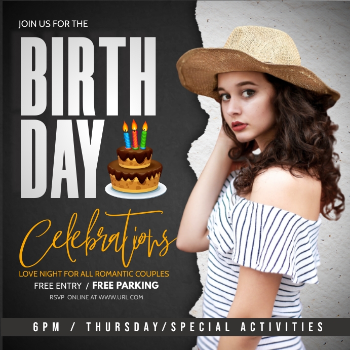birthday party (1) Template | PosterMyWall