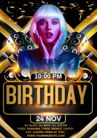 Birthday Party Template Postermywall