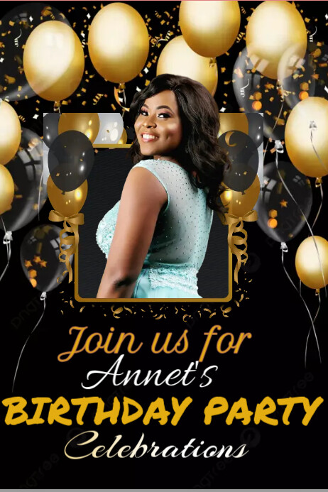 BIRTHDAY PARTY CELEBRATION Template | PosterMyWall