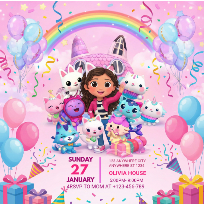 Birthday Party Template | PosterMyWall