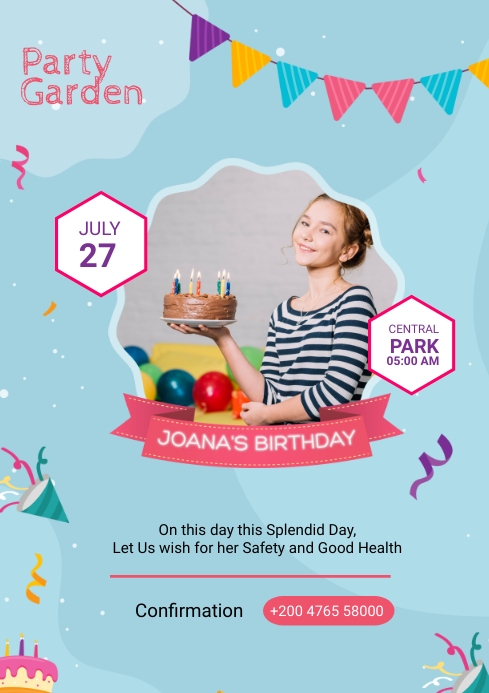 Copy of Birthday Party | PosterMyWall