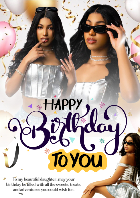 Birthday Party Event Flyer Poster A4 | PosterMyWall