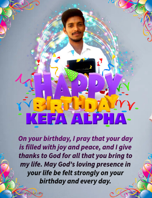 Birthday party Event invitation Template | PosterMyWall