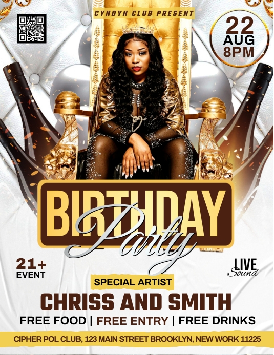 Free Birthday Printable Party Flyers Birthday Party Flyer, Print