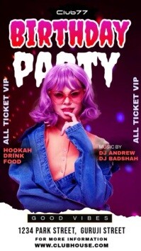 Party Flyer Template Postermywall