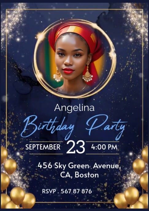 Birthday Party Invitation Template | PosterMyWall