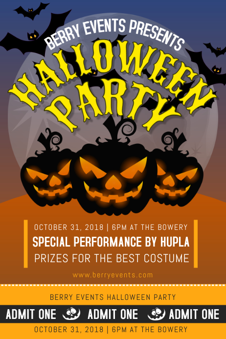 Birthday Party Ticket Flyer Template | PosterMyWall