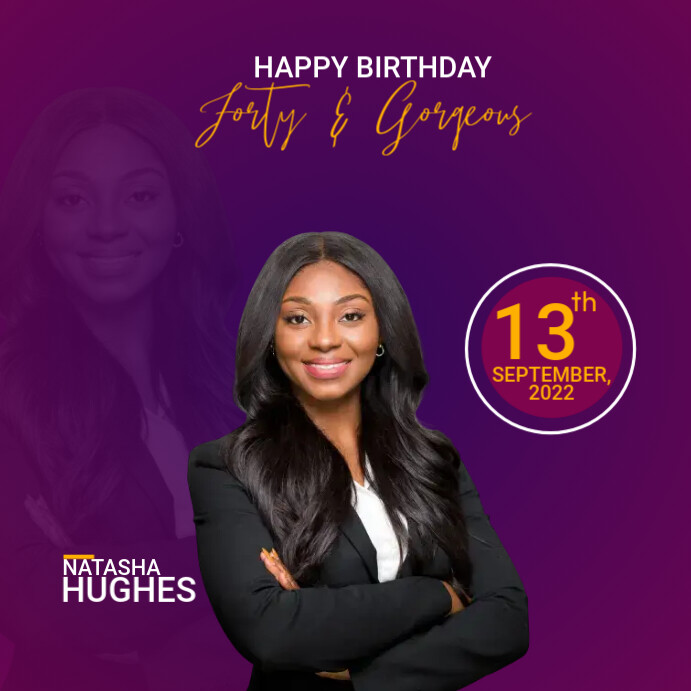birthday post Template | PosterMyWall