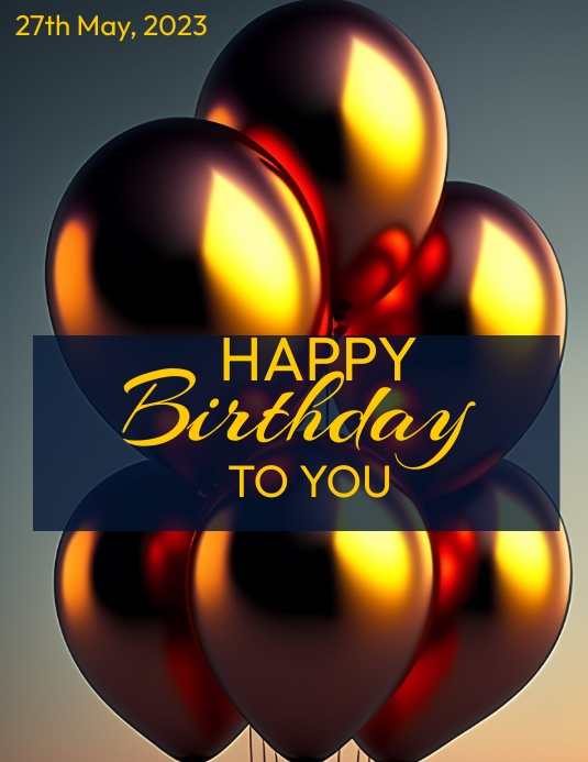 birthday post Template | PosterMyWall