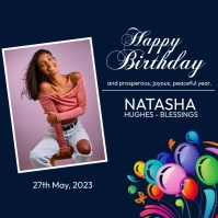 birthday post Template | PosterMyWall