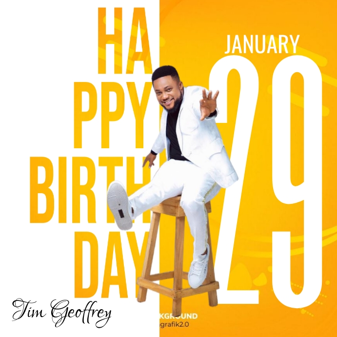 Birthday post Template | PosterMyWall
