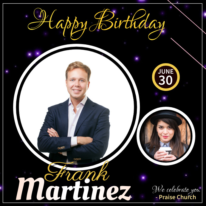 Birthday post Template | PosterMyWall