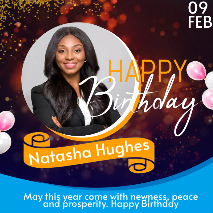 birthday post Template | PosterMyWall