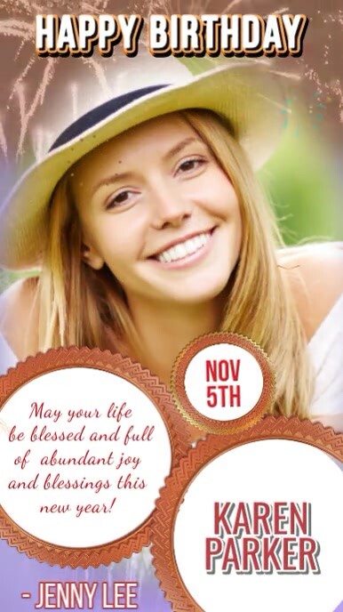 BIRTHDAY POST Template | PosterMyWall