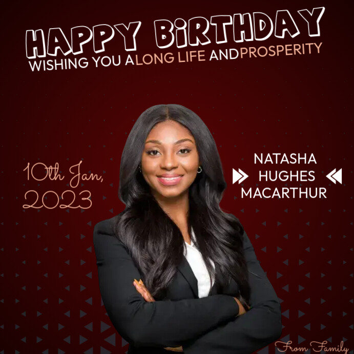 birthday post Template | PosterMyWall