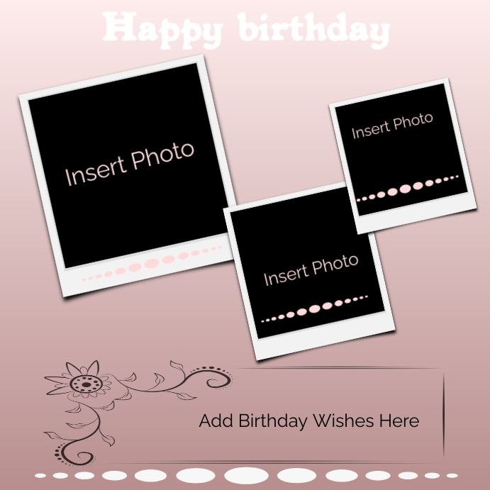 Birthday Post Template | PosterMyWall