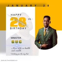 Muhammad Ali Birthday Post Template | PosterMyWall