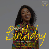 POST HAPPY BIRTHDAY CELEBRATION Template | PosterMyWall