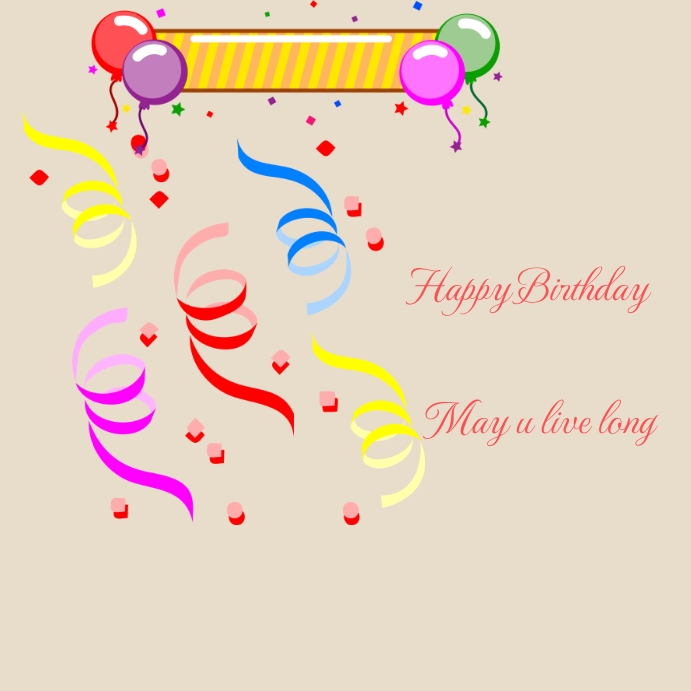 Birthday post Template | PosterMyWall