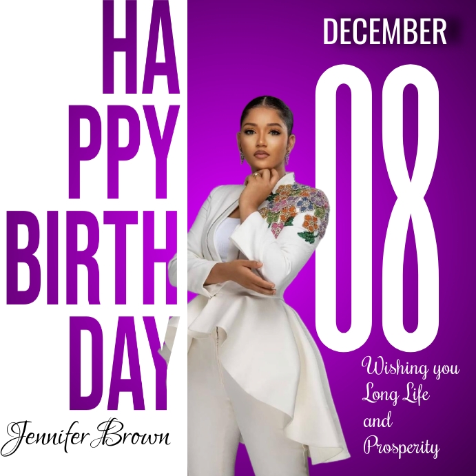 Birthday post Template | PosterMyWall