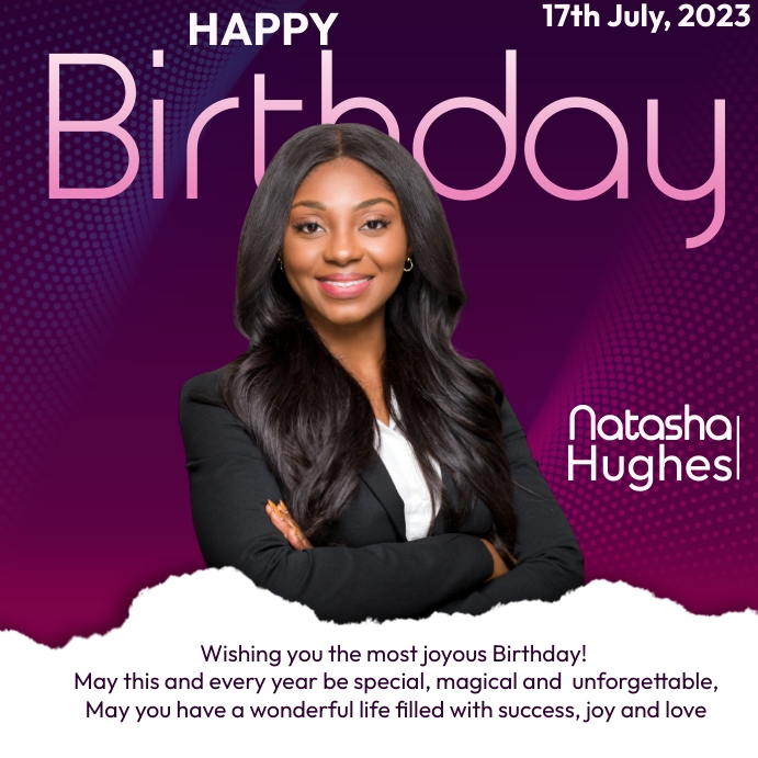 birthday post Template | PosterMyWall