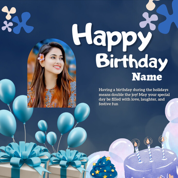 Birthday post Template | PosterMyWall