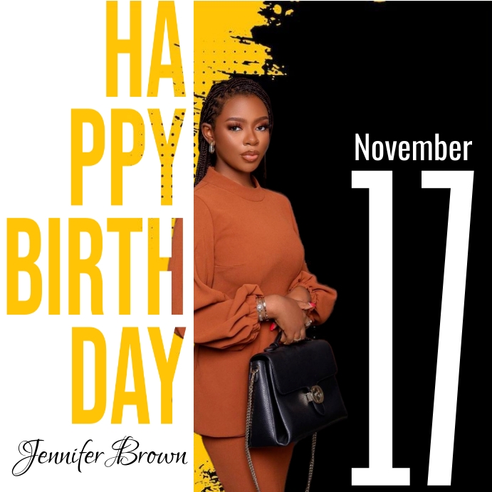 Copy of Birthday post | PosterMyWall
