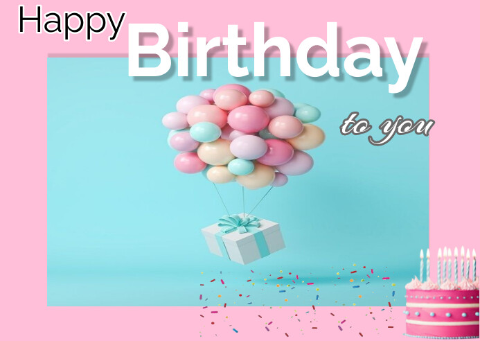 Birthday post Template | PosterMyWall