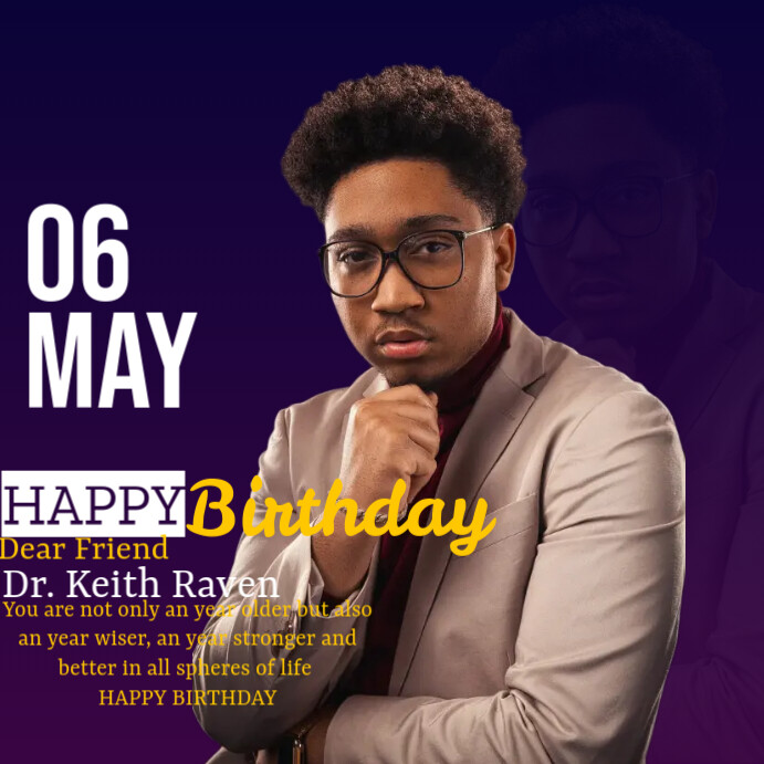 birthday post Template | PosterMyWall