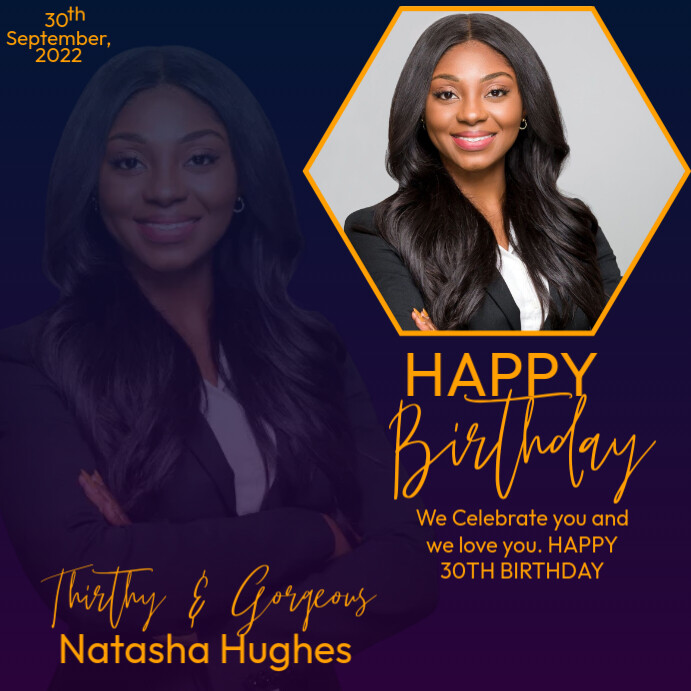 birthday post Template | PosterMyWall