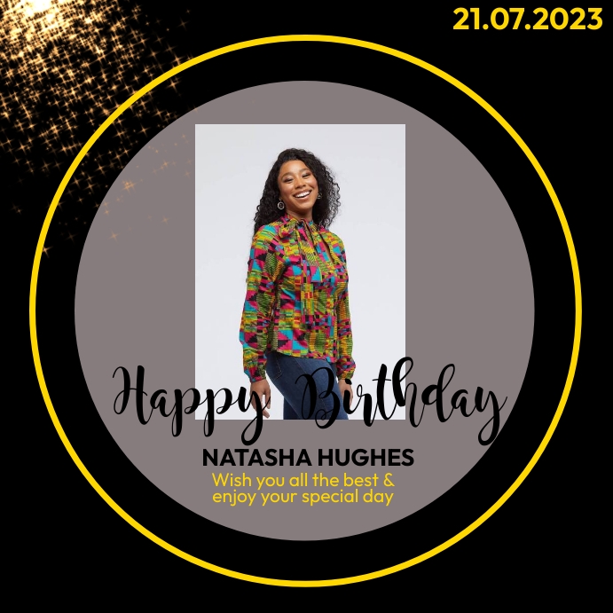 birthday post Template | PosterMyWall