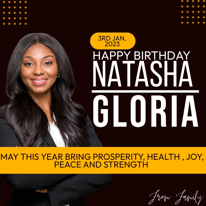 birthday post Template | PosterMyWall