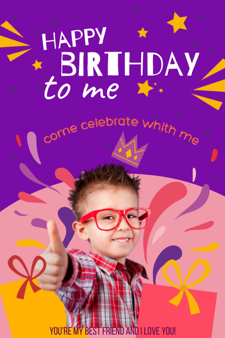Birthday post Template | PosterMyWall