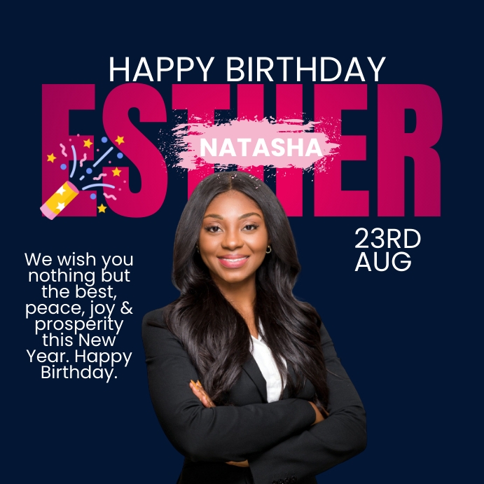 birthday post Template | PosterMyWall