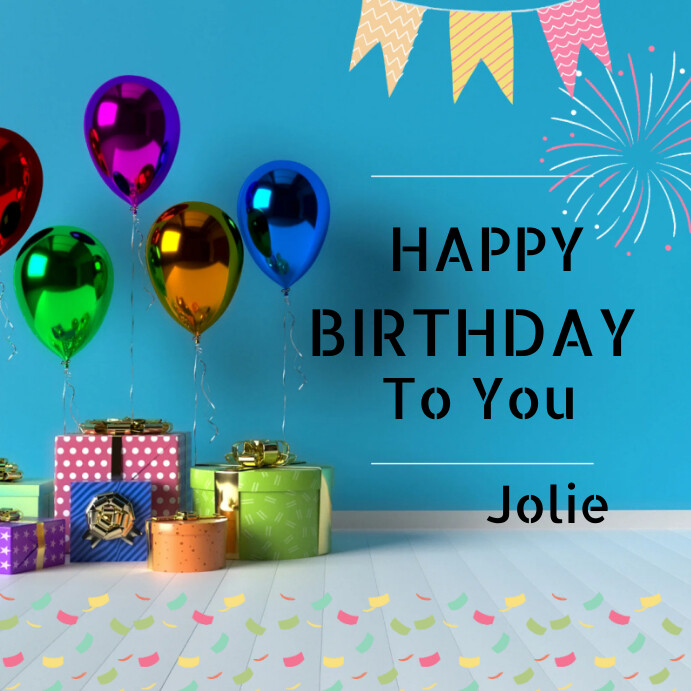 Birthday post Template | PosterMyWall