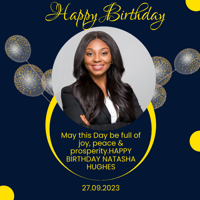 birthday post Template | PosterMyWall