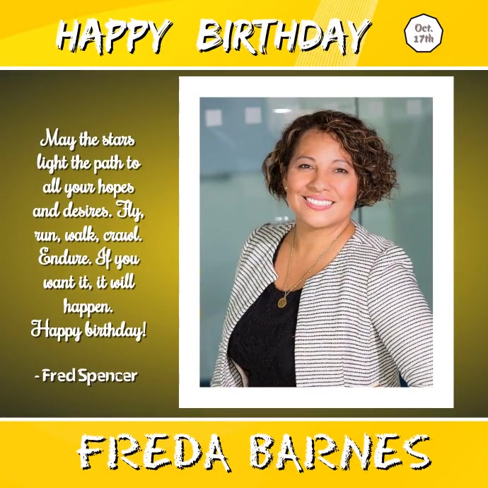 Birthday post Template | PosterMyWall