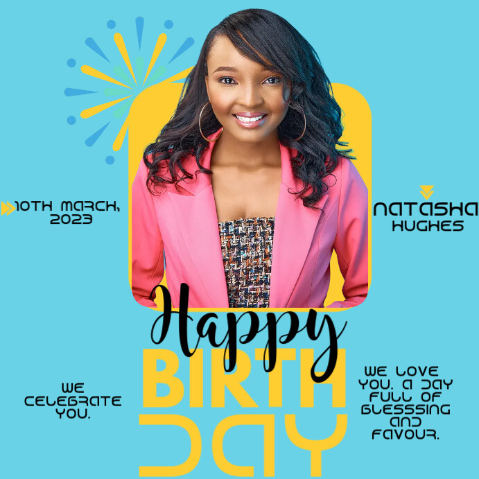 birthday post Template | PosterMyWall